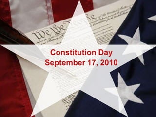 Constitution day power point | PPT | Civic affairs | Politics