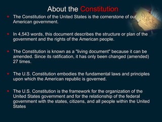 Constitution day power point | PPT | Civic affairs | Politics