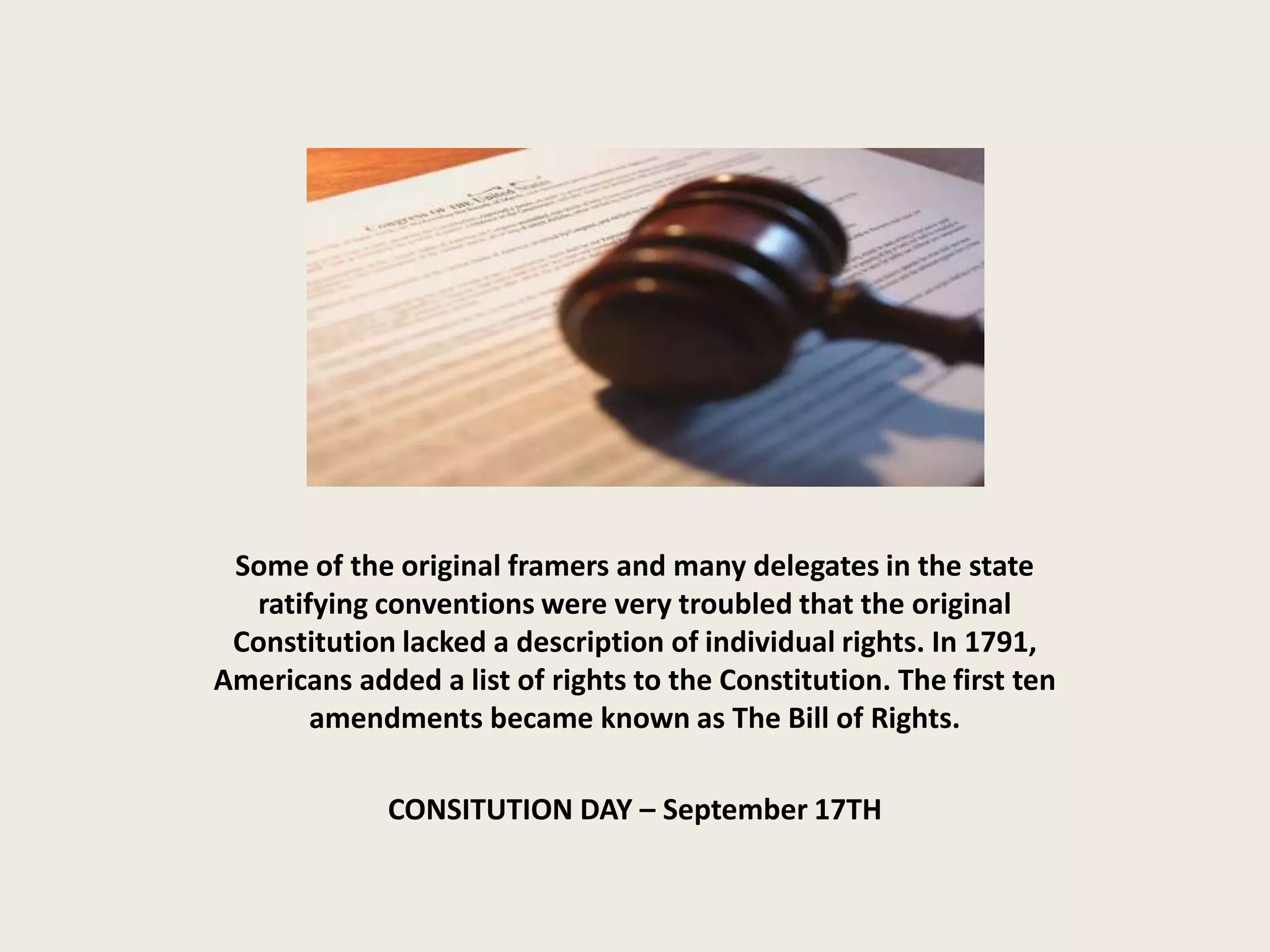 Constitution day slideshow update 09162013 | PPTX