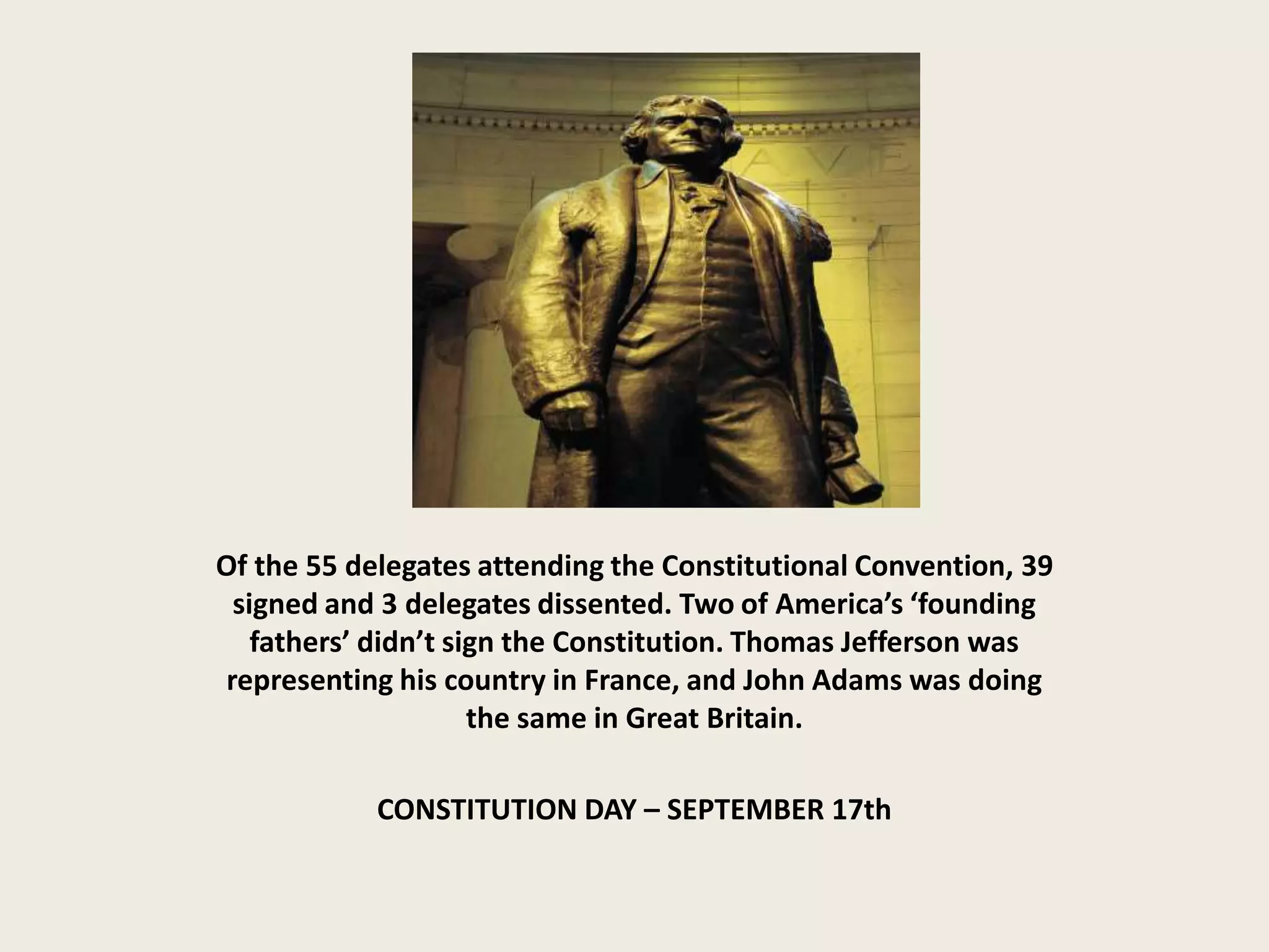 Constitution day slideshow update 09162013 | PPTX | National & Civic ...