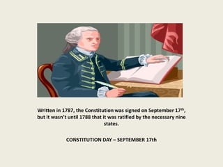Constitution day slideshow update 09162013 | PPTX