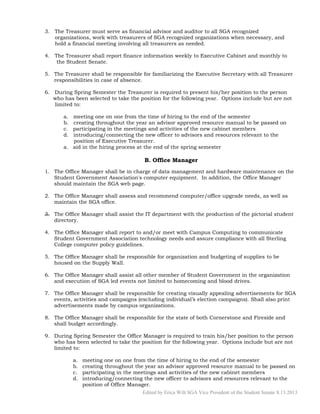 SGA Constitution (Revised 2013) | DOC
