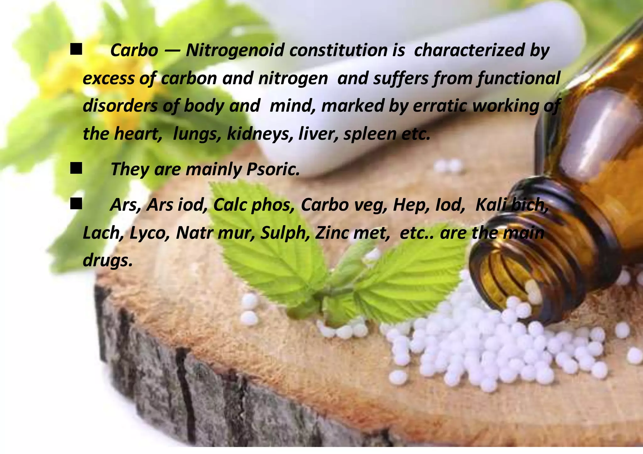 constitution in homoeopathy. | DOCX