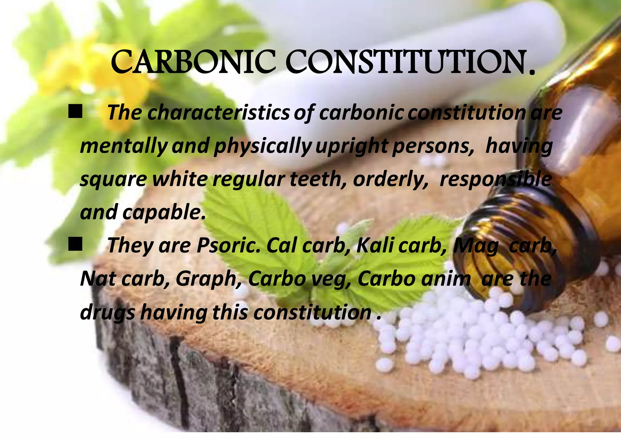 constitution in homoeopathy. | DOCX