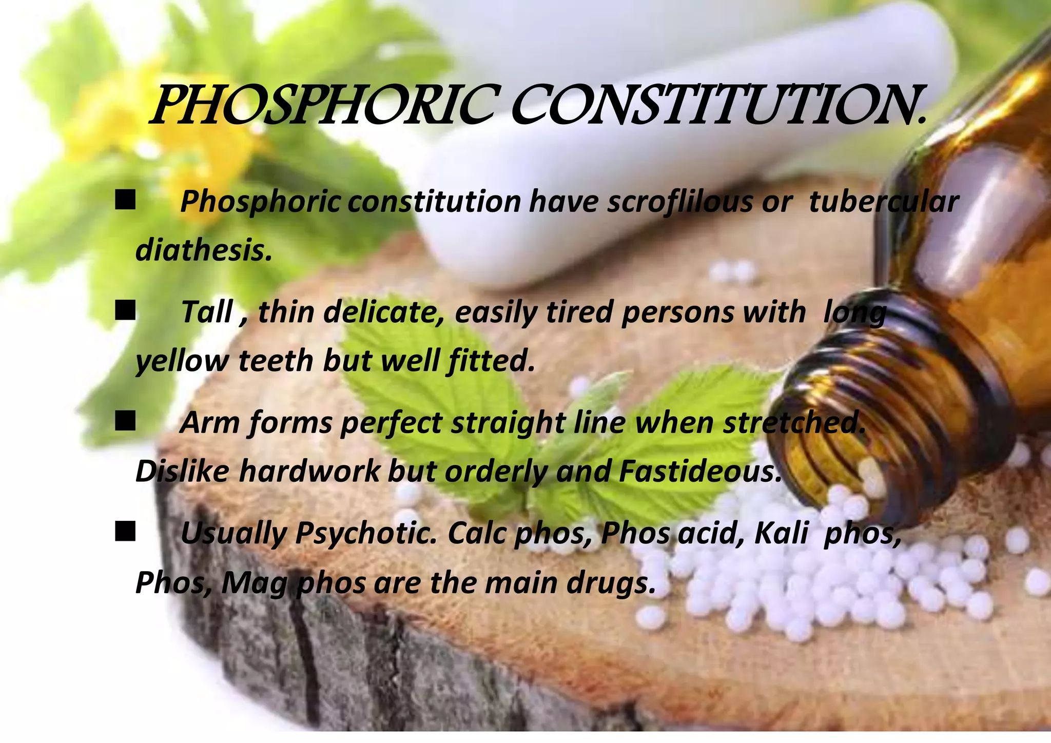 constitution in homoeopathy. | DOCX
