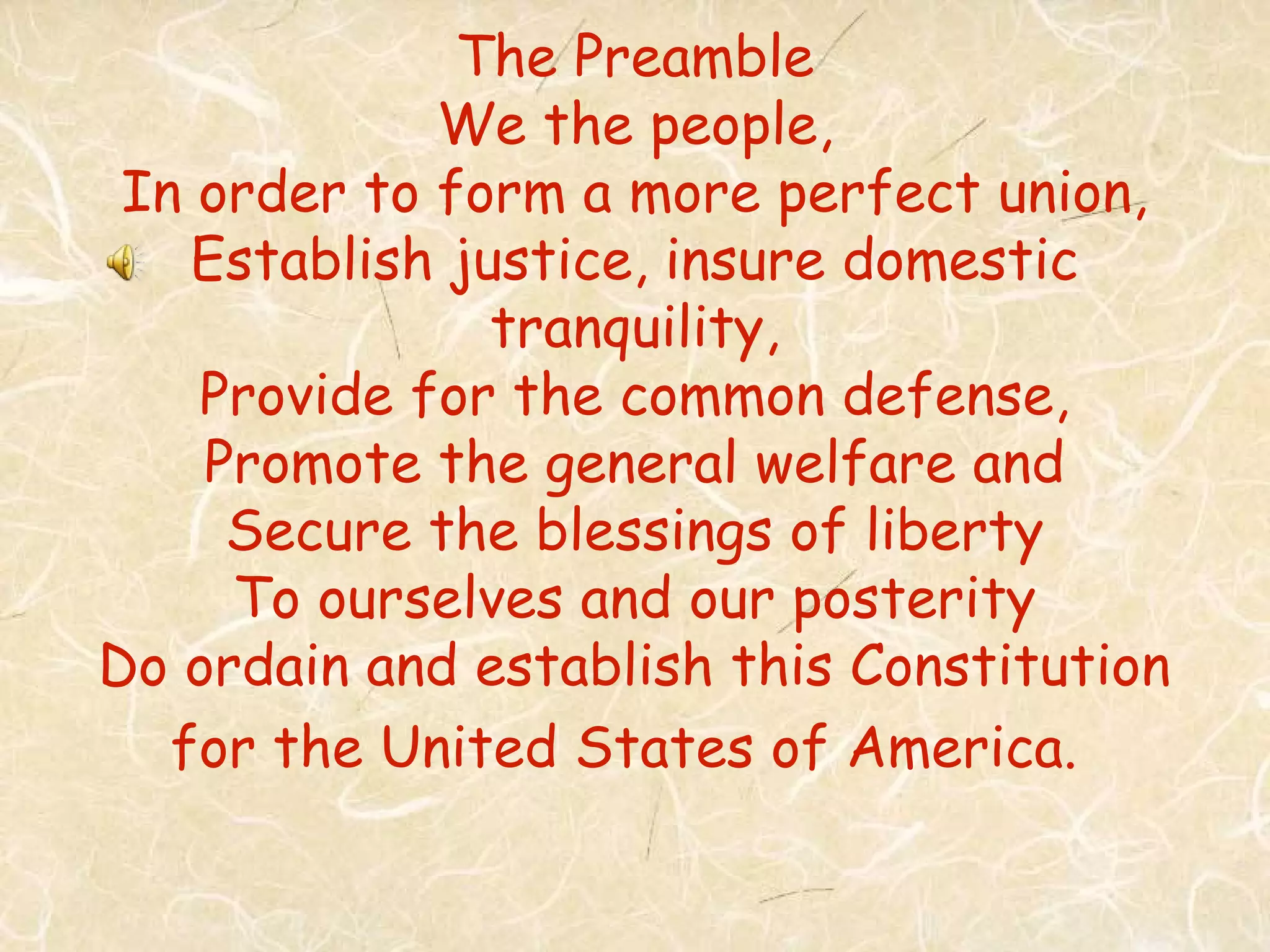 Constitution for kids | PPT