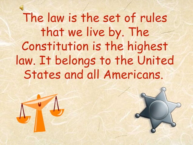 Constitution for kids | PPT