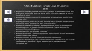 Constitution interactive blueprint | PPTX