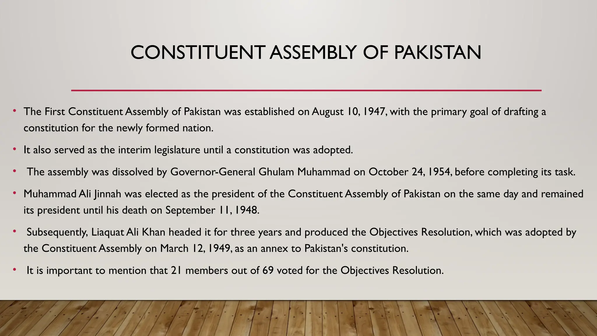 Constitution Making Process in Pakistan 1947-56.pptx