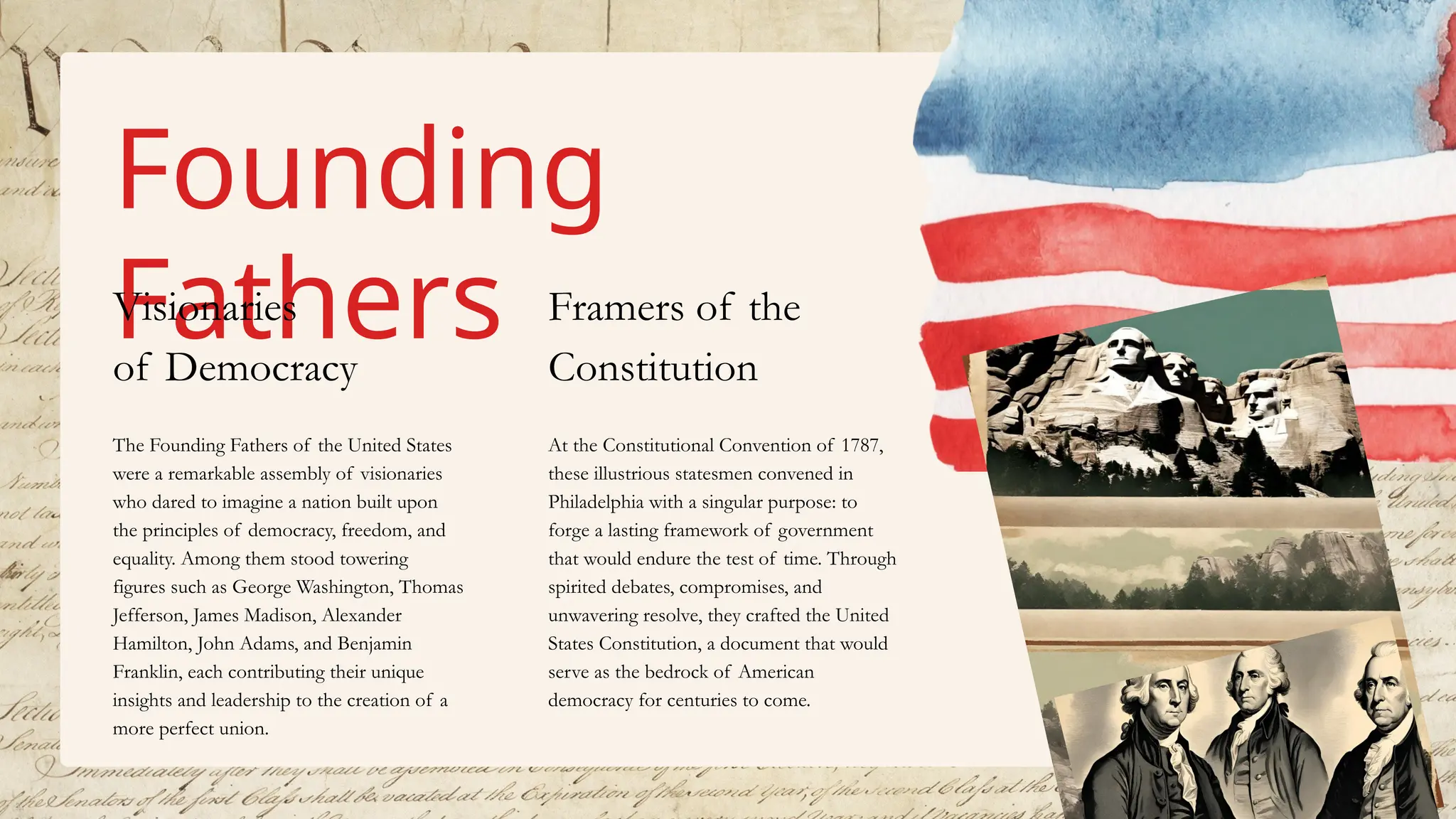Constitution Minitheme, as brief history | PPTX