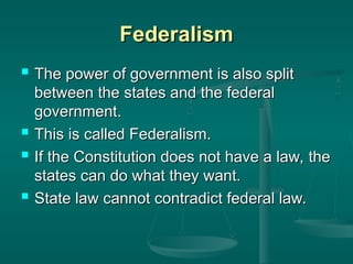 constitution of United states notes.ppt