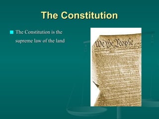 constitution of United states notes.ppt