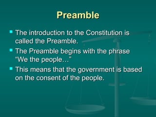 constitution of United states notes.ppt