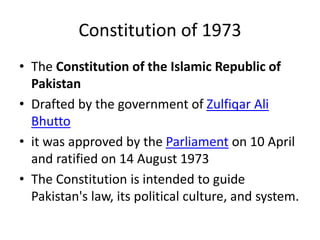 Constitution of 1973 | PPTX