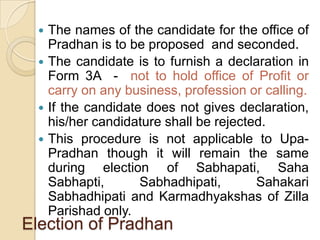 Constitution of 3 tier panchayat bodies burdwan | PPTX