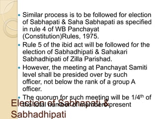 Constitution of 3 tier panchayat bodies burdwan | PPTX