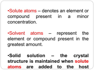 Constitution of alloys | PPTX