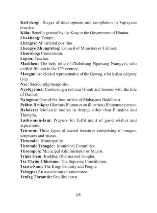 Constitution of bhutan 2008 | PDF