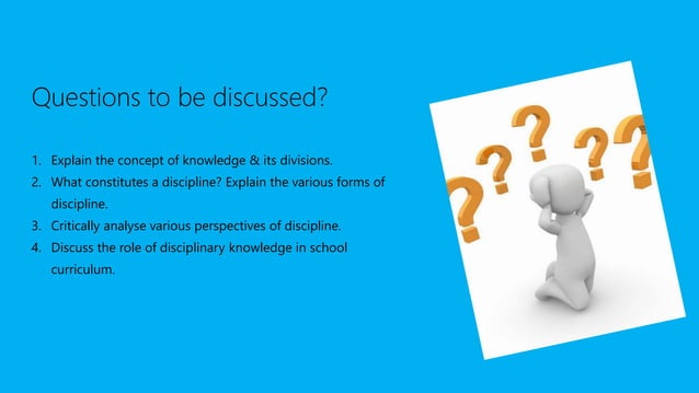 Constitution of disciplinary knowledge.pptx | Physics | Science