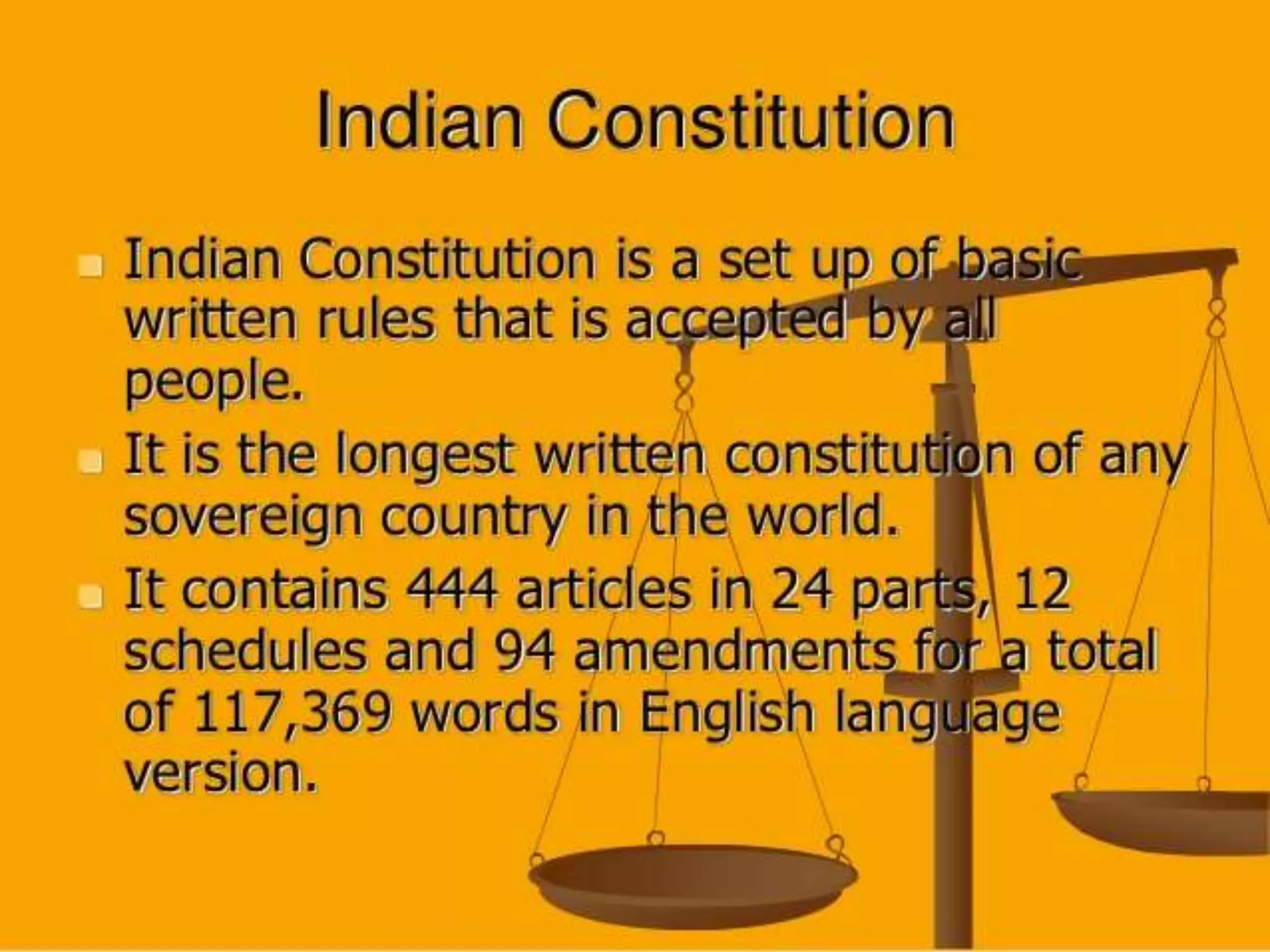 Constitution of India | PPTX