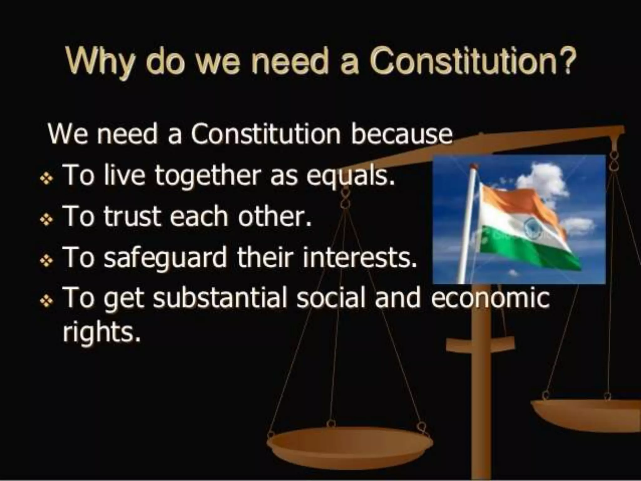 Constitution of India | PPTX