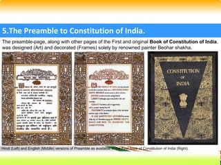 Constitution of india ppt prepared by sukhchain gill | PPT