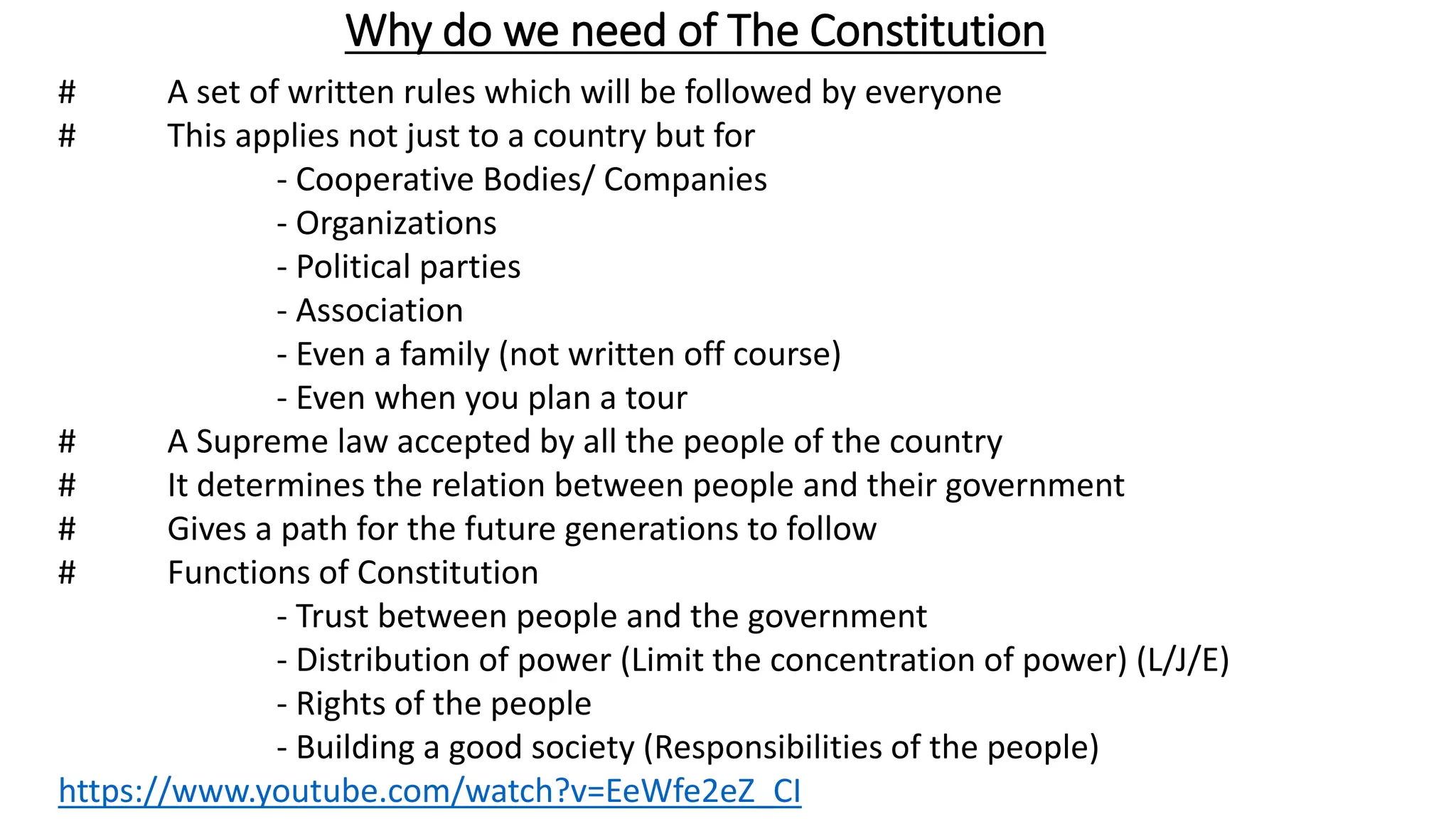 Constitution of india | PPTX