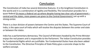 Constitution of india | PPTX