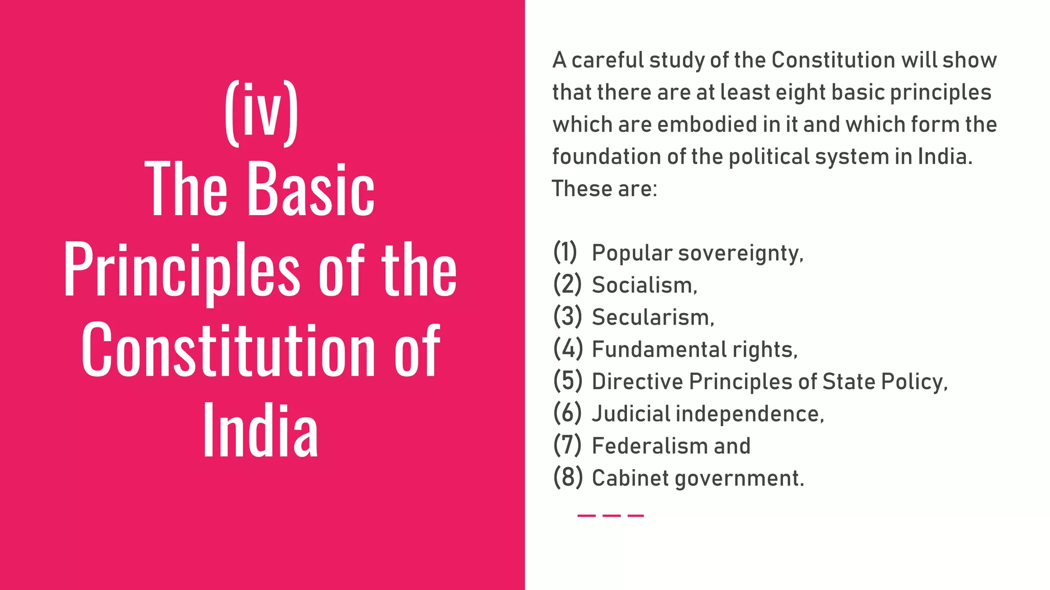 Constitution of India (PPT) | PPTX