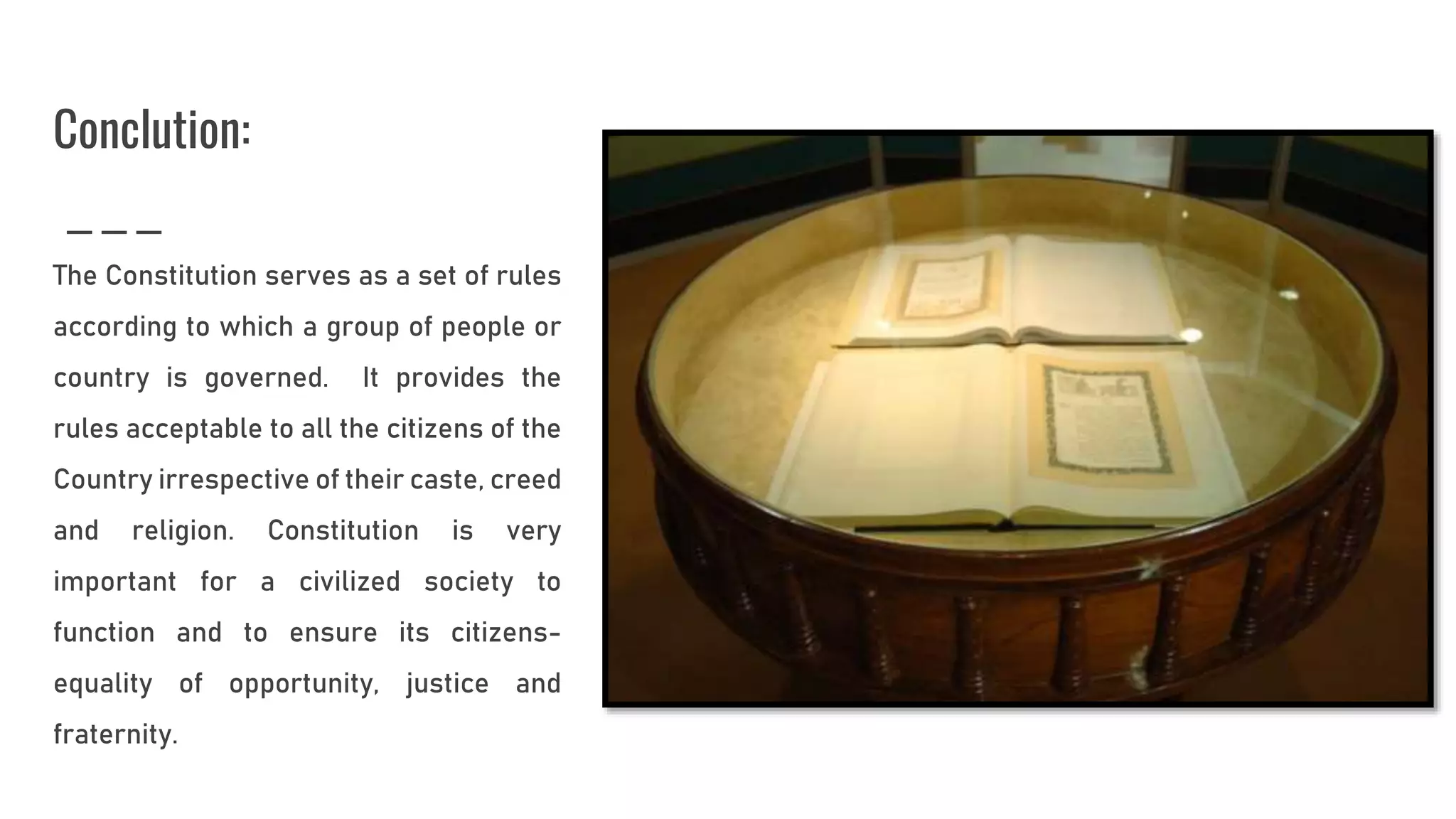 Constitution of India (PPT) | PPTX