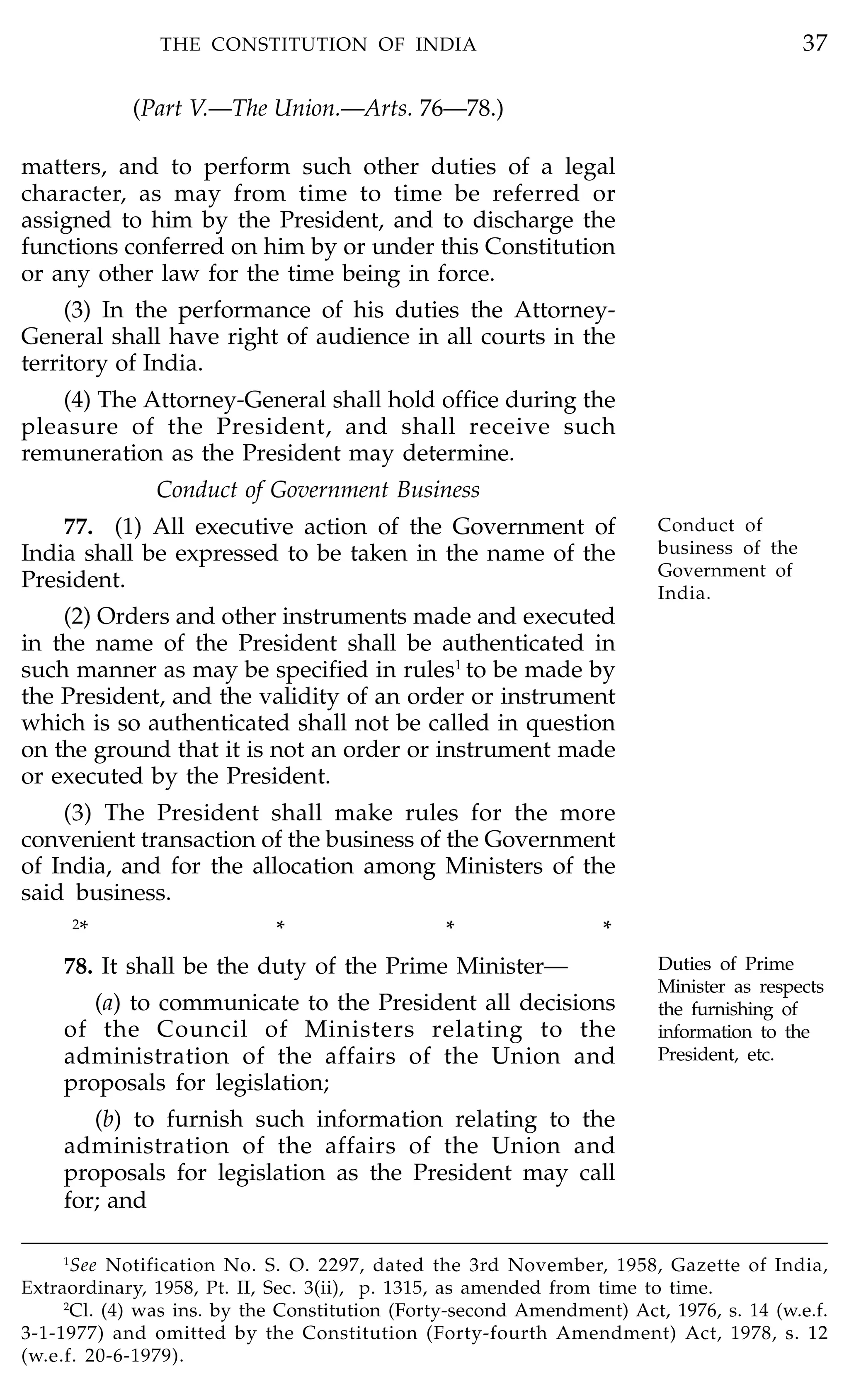 Constitution of india a living document | PDF