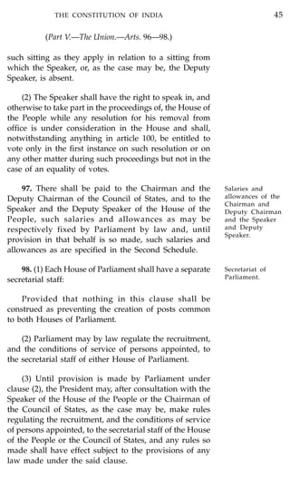 Constitution of india a living document | PDF