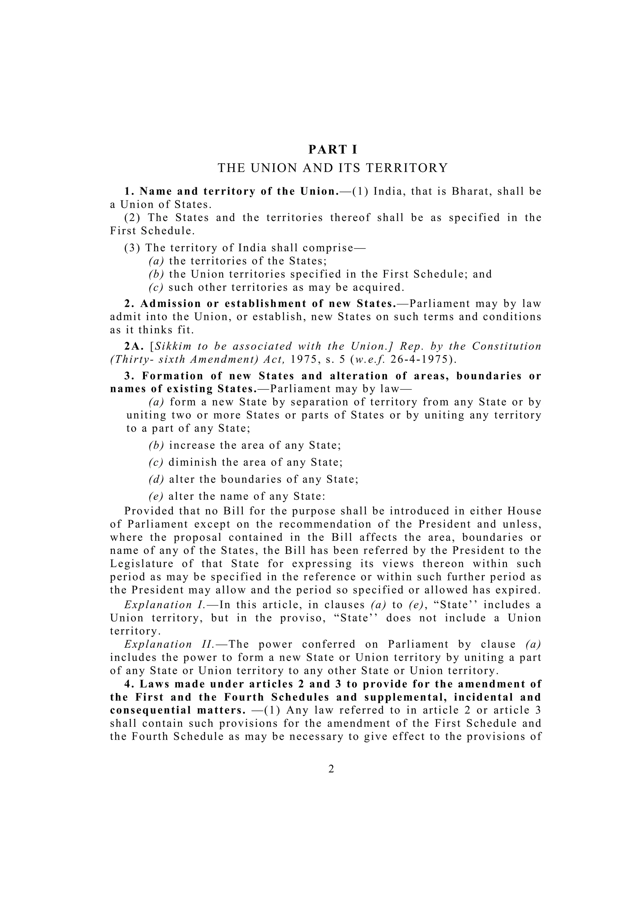 Constitution of India and fundamental rights pdf | PDF