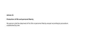 constitution of India Articles description.pptx