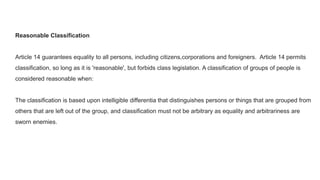 constitution of India Articles description.pptx