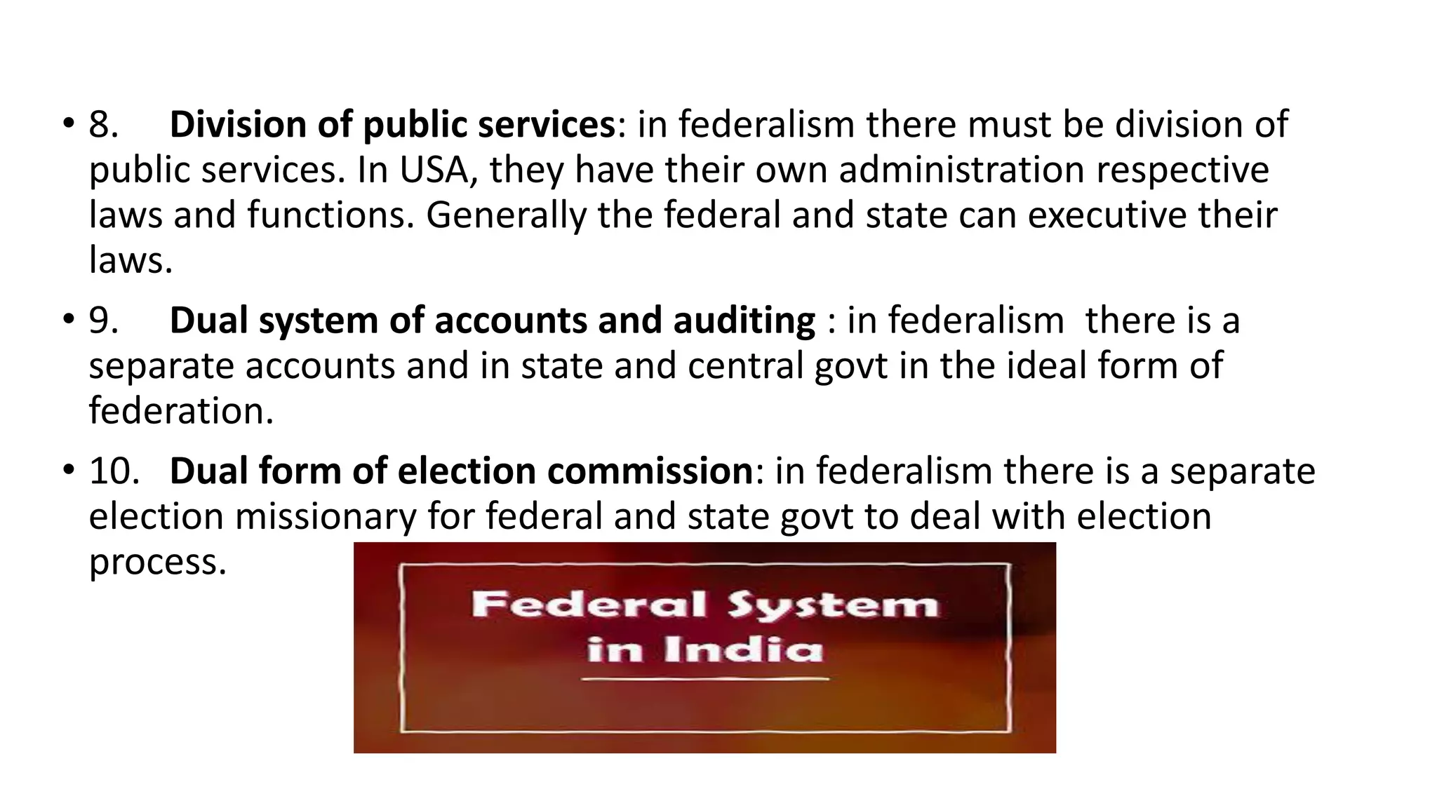 Constitution of India (Federalism) | PDF