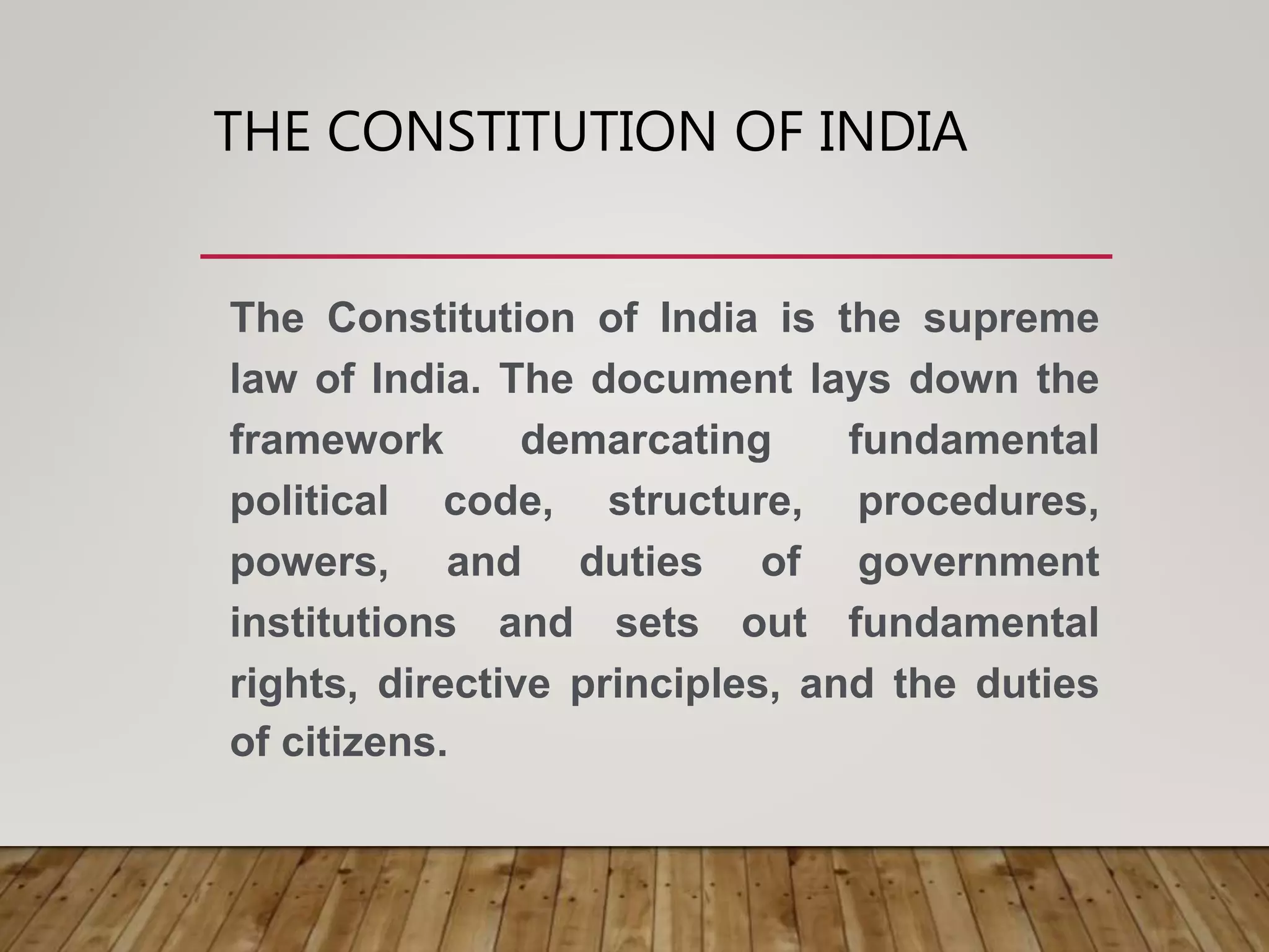 Constitution of india fundamental rights | PPTX
