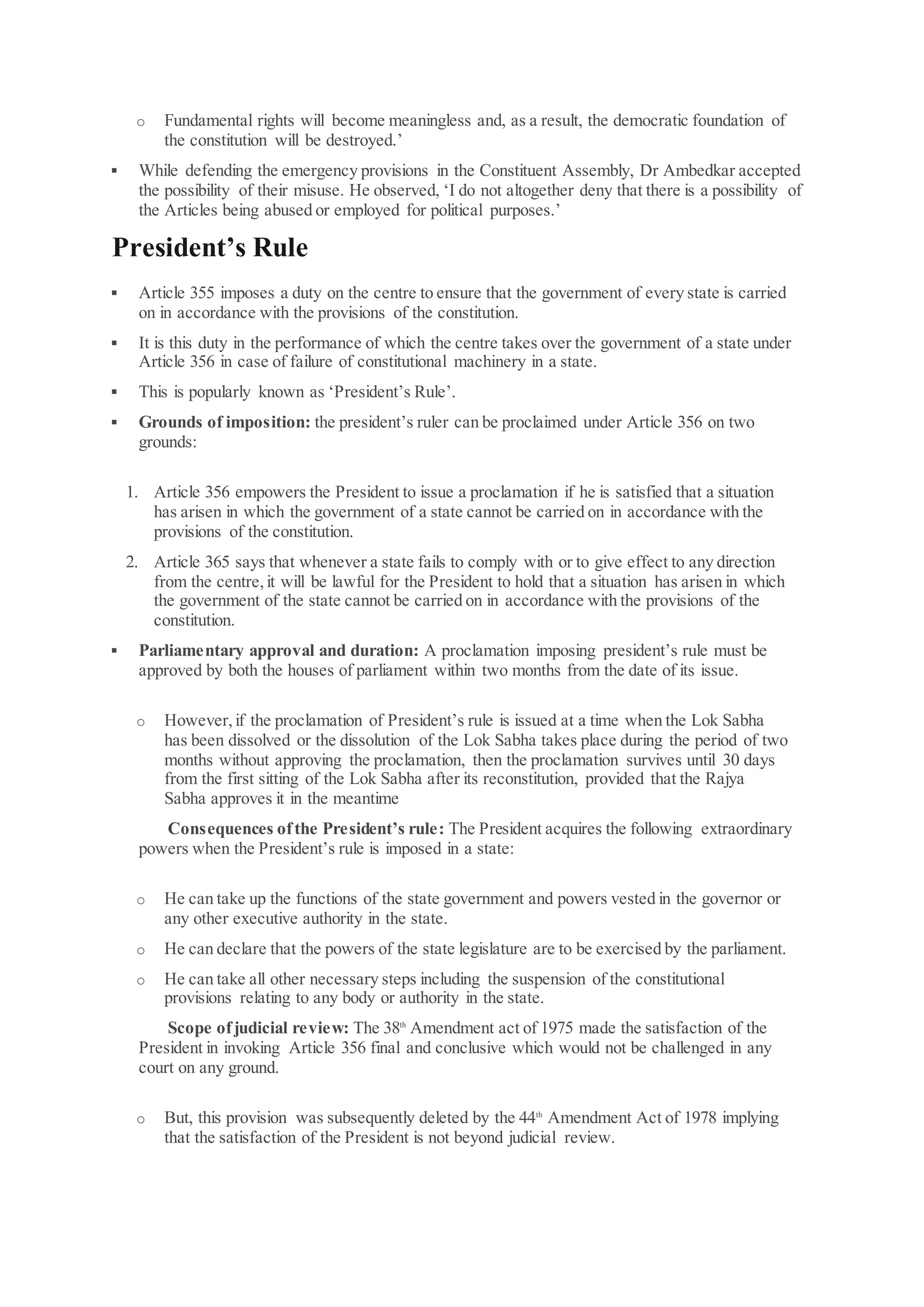 Constitution of india material | PDF