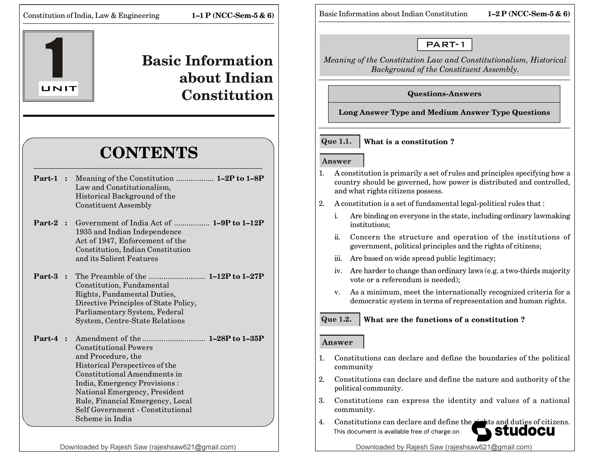 Constitution of india btech 6th sem quantum.pdf
