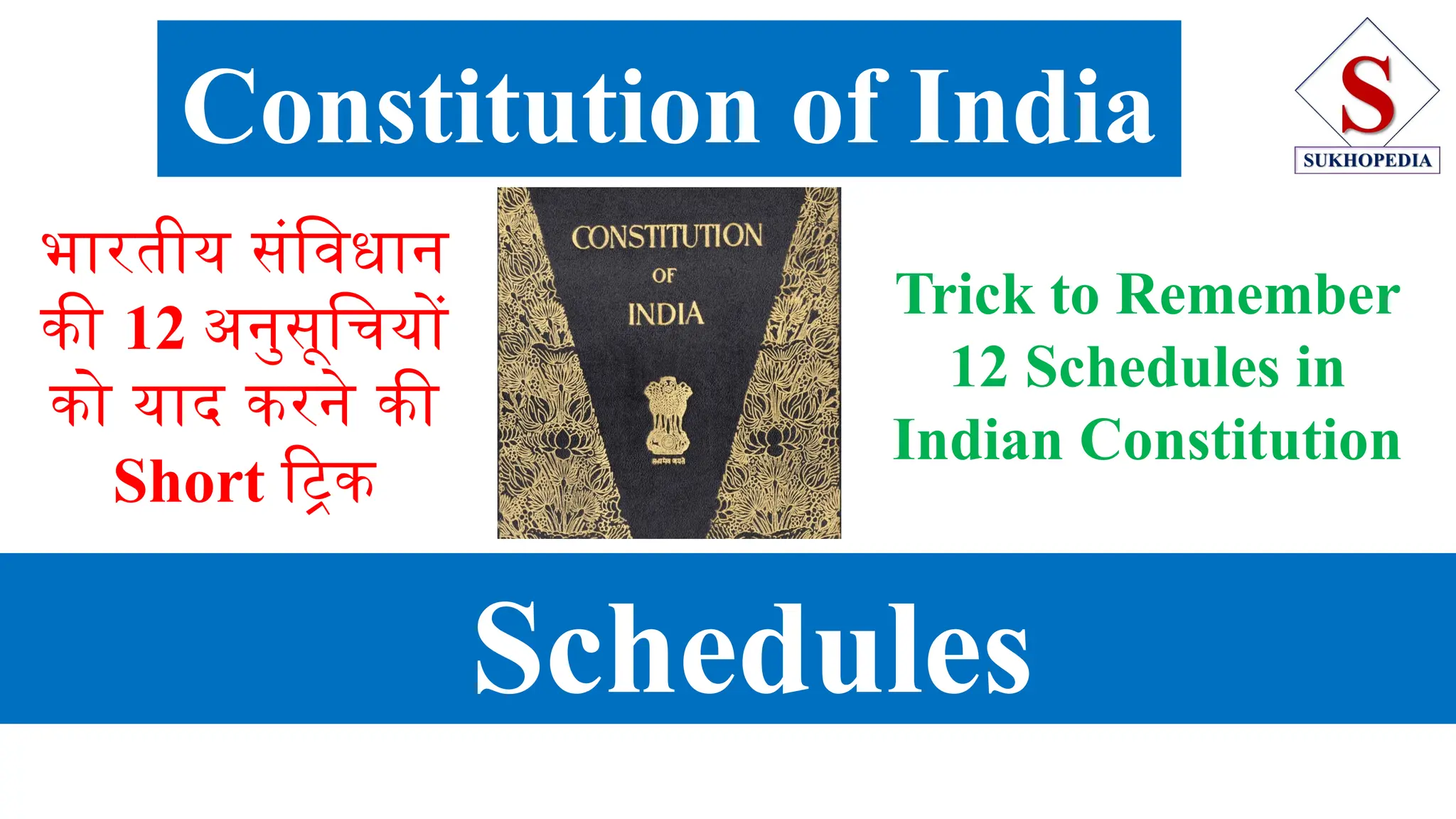 Constitution of India Schedule UPSC.pptx