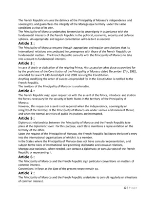 Constitution of Monaco | DOCX | Marriage and Civil Unions | Family and ...
