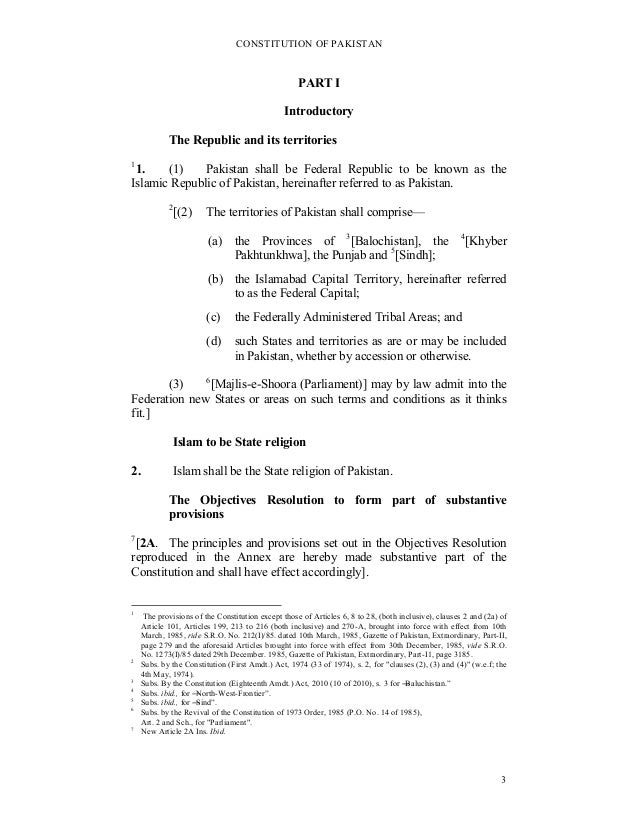Constitution of the Islamic Republic of Pakistan 2012 (including 20th…