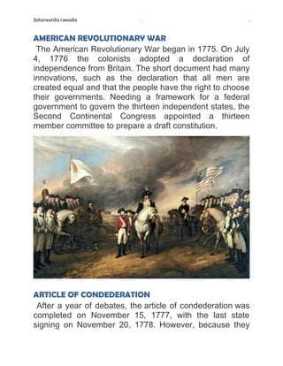 introduction to constitution of US. important aspects of constitution ...