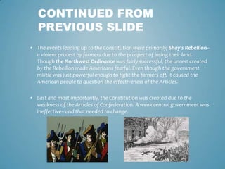 Constitution Powerpoint by Alyssa Evans | PPT
