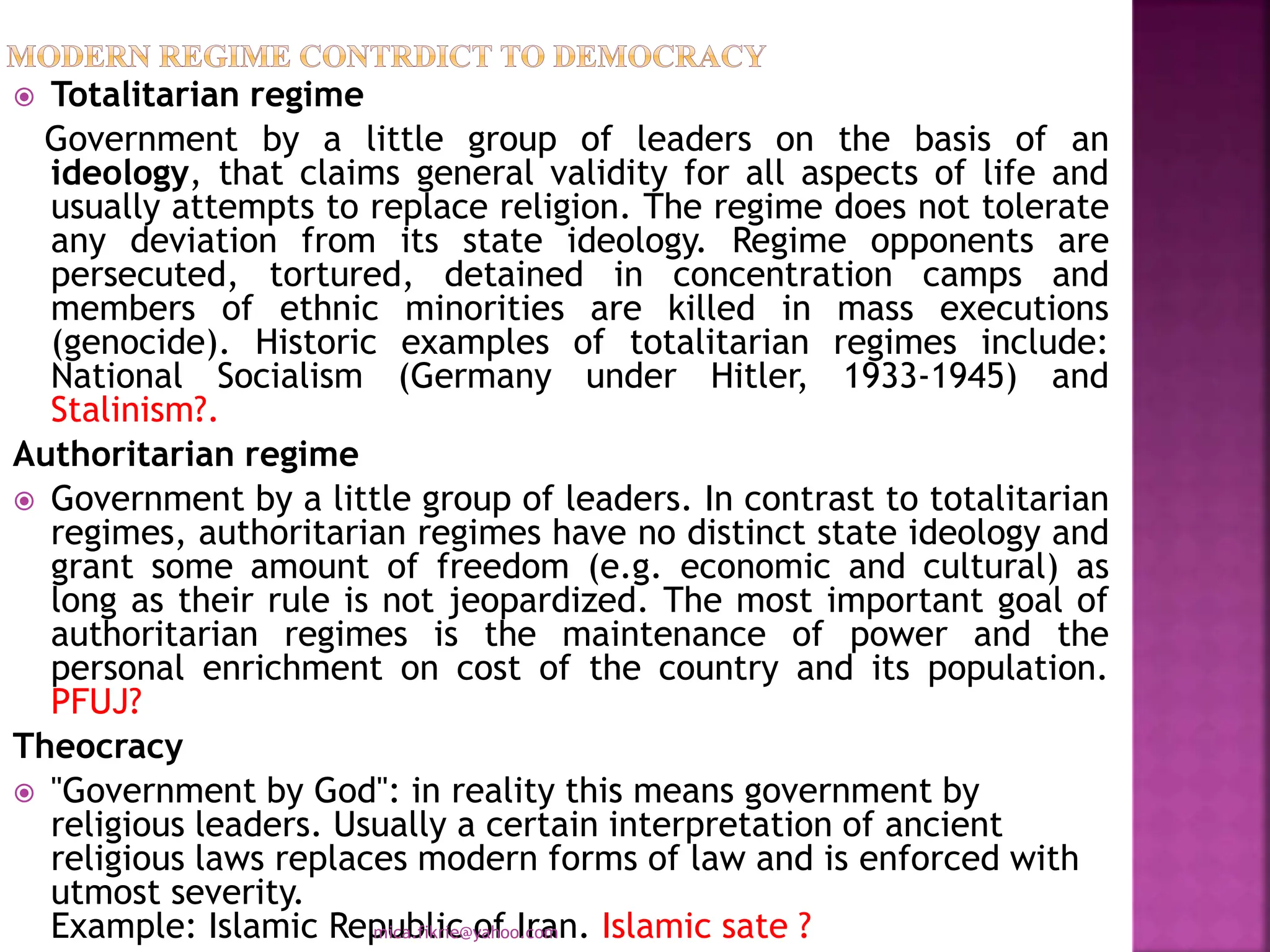 The law Constitutional Law Lecture Notes | PPTX