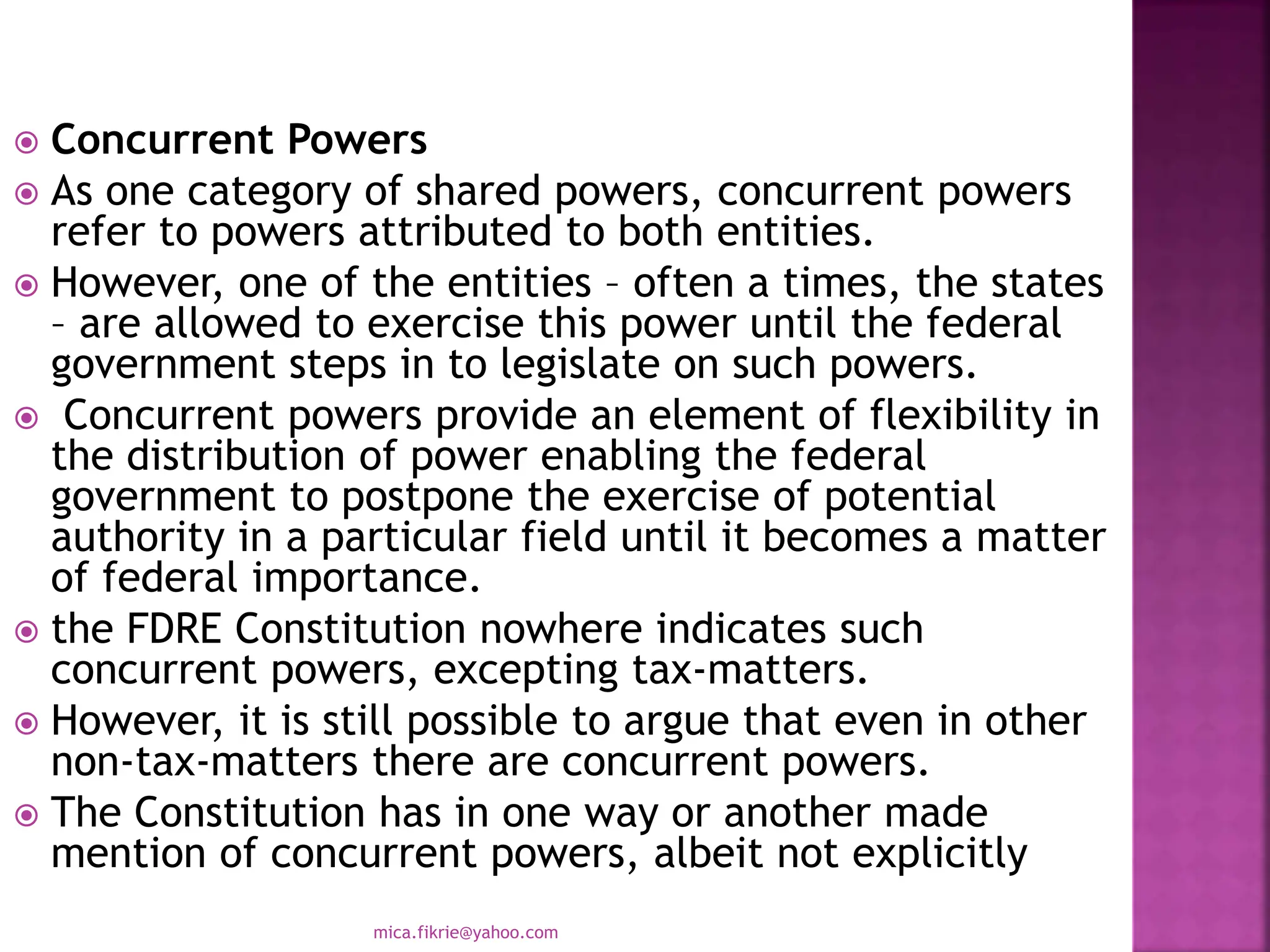 The law Constitutional Law Lecture Notes | PPTX