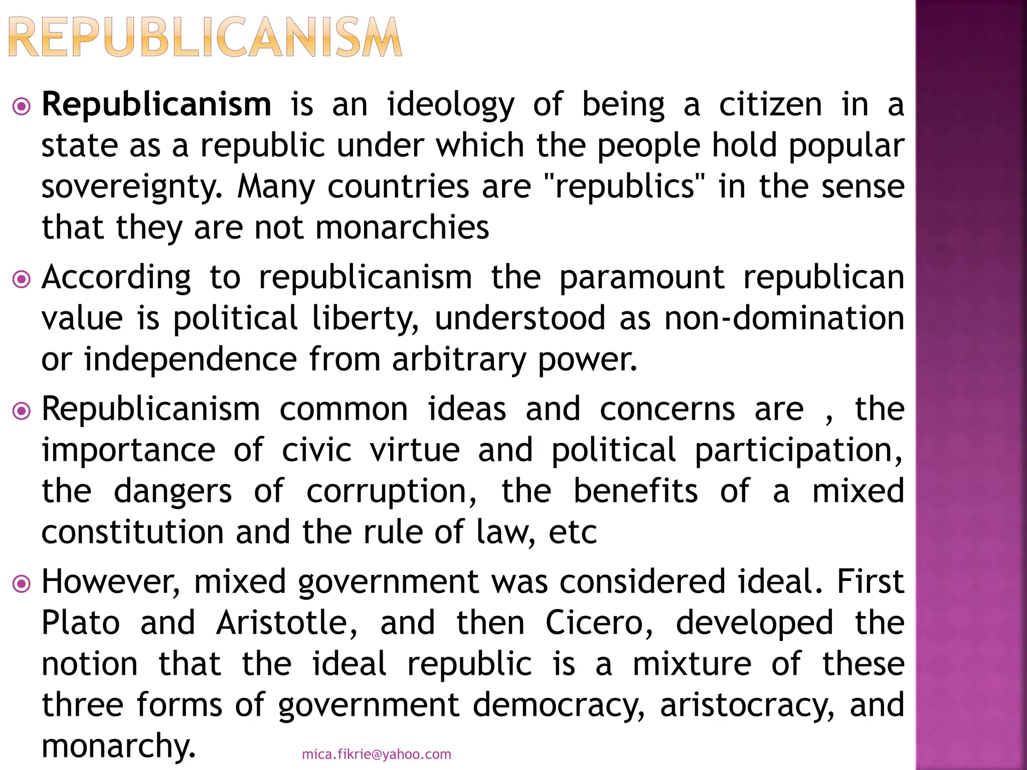 constitutional Law Lecture Notes in ppt: | PPTX