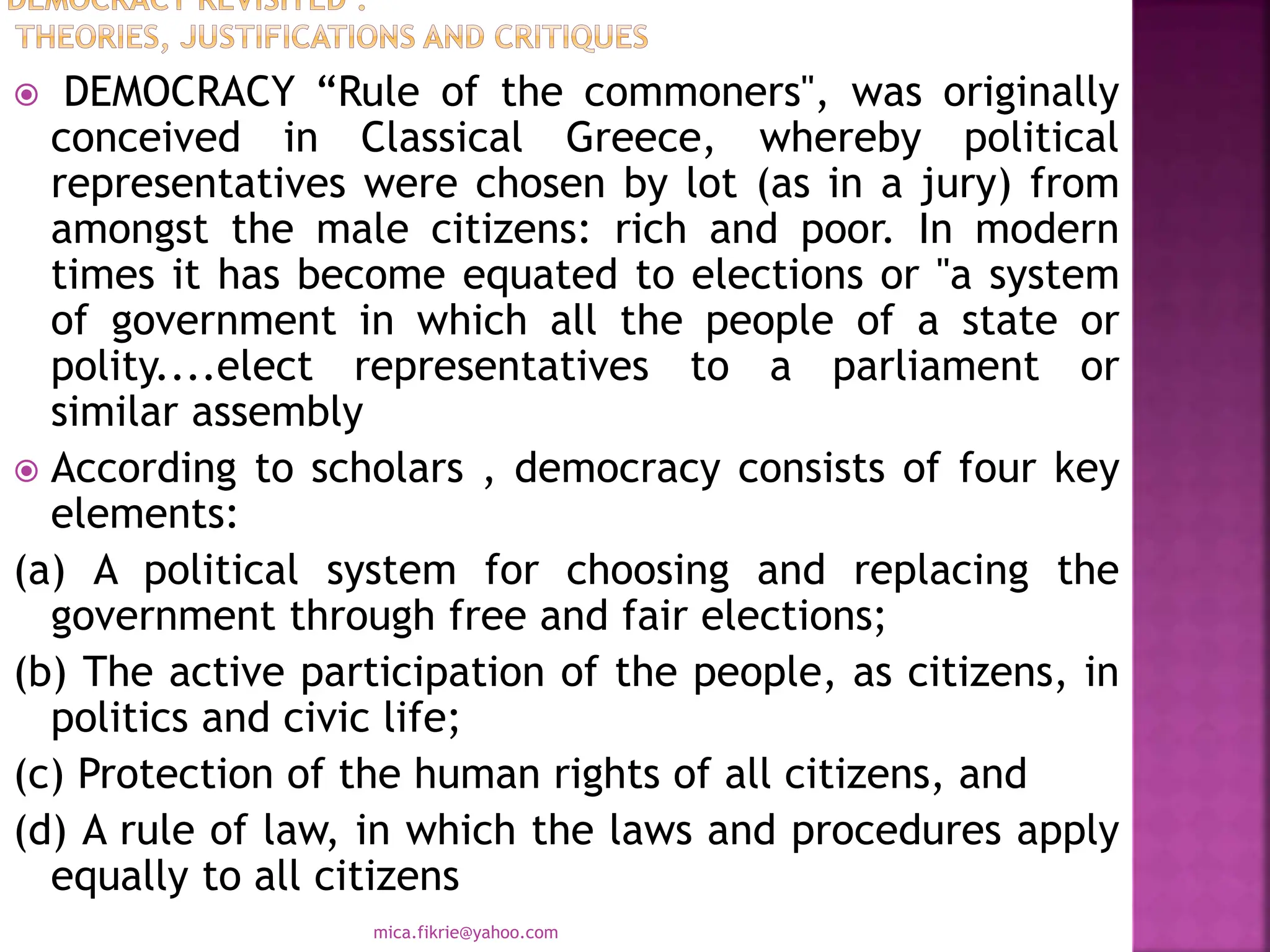 constitutional Law Lecture Notes in ppt: | PPTX