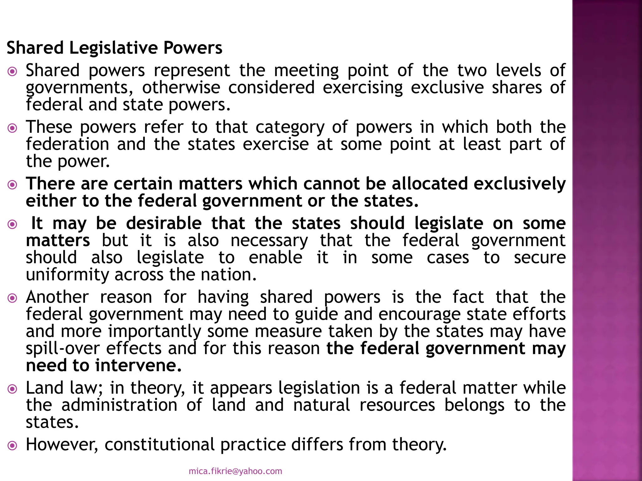 constitutional Law Lecture Notes in ppt: | PPTX