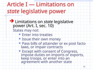 principles of constitutional law introduction | PPT